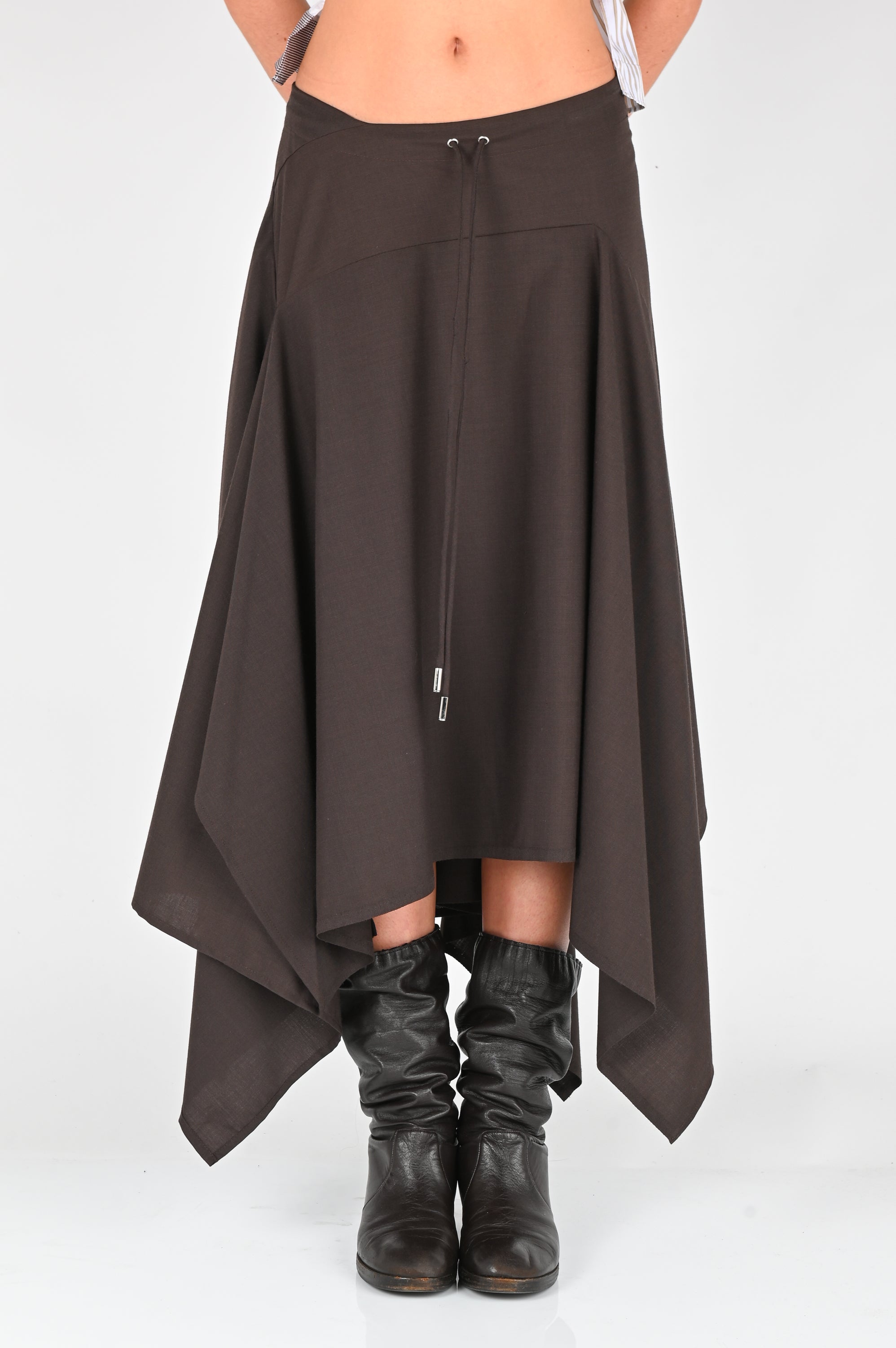 KATALYST 'Quadrant' Skirt In Cocoa