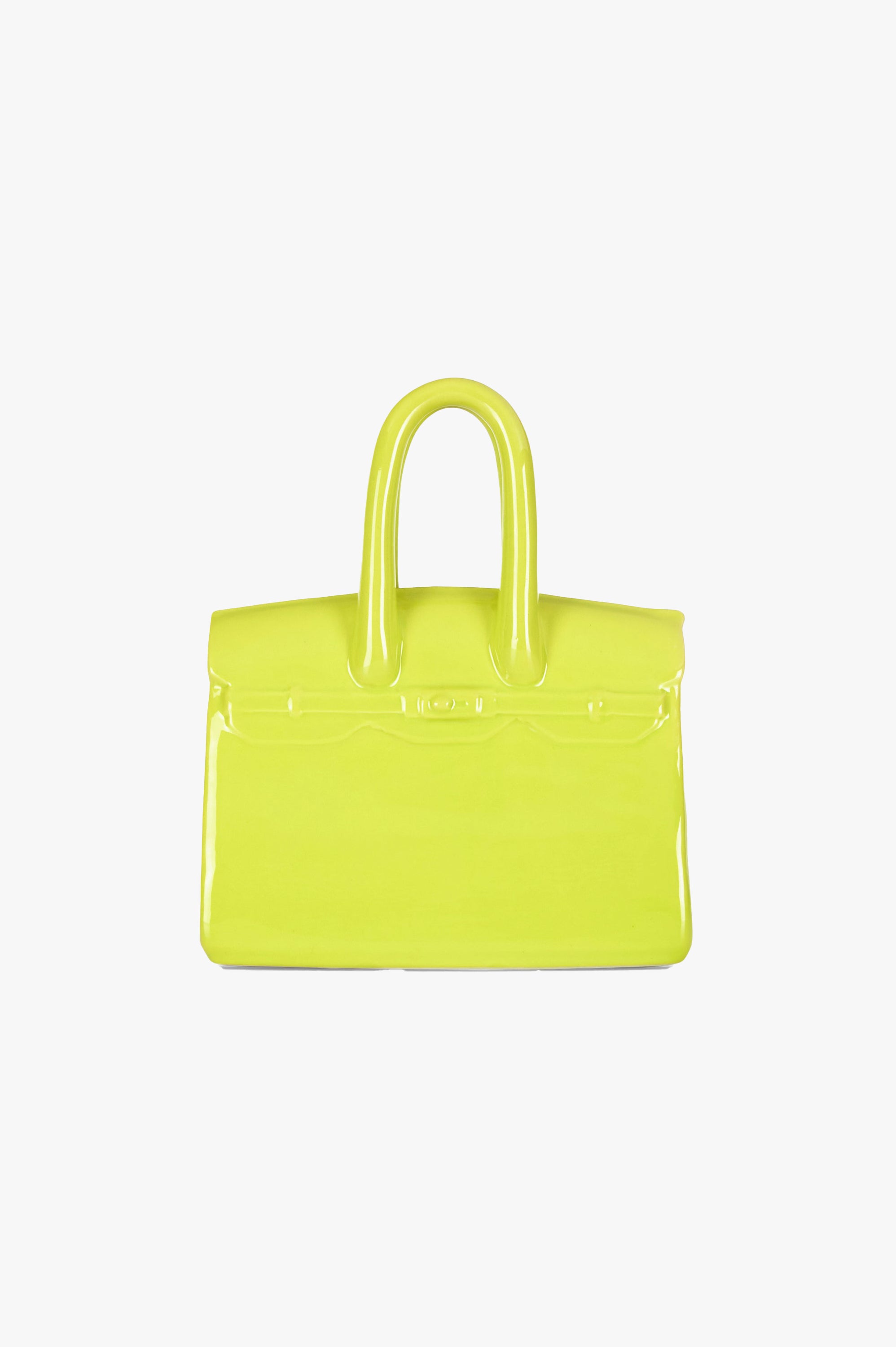 Curves 'Money Bag' Piggy Bank in Chartreuse