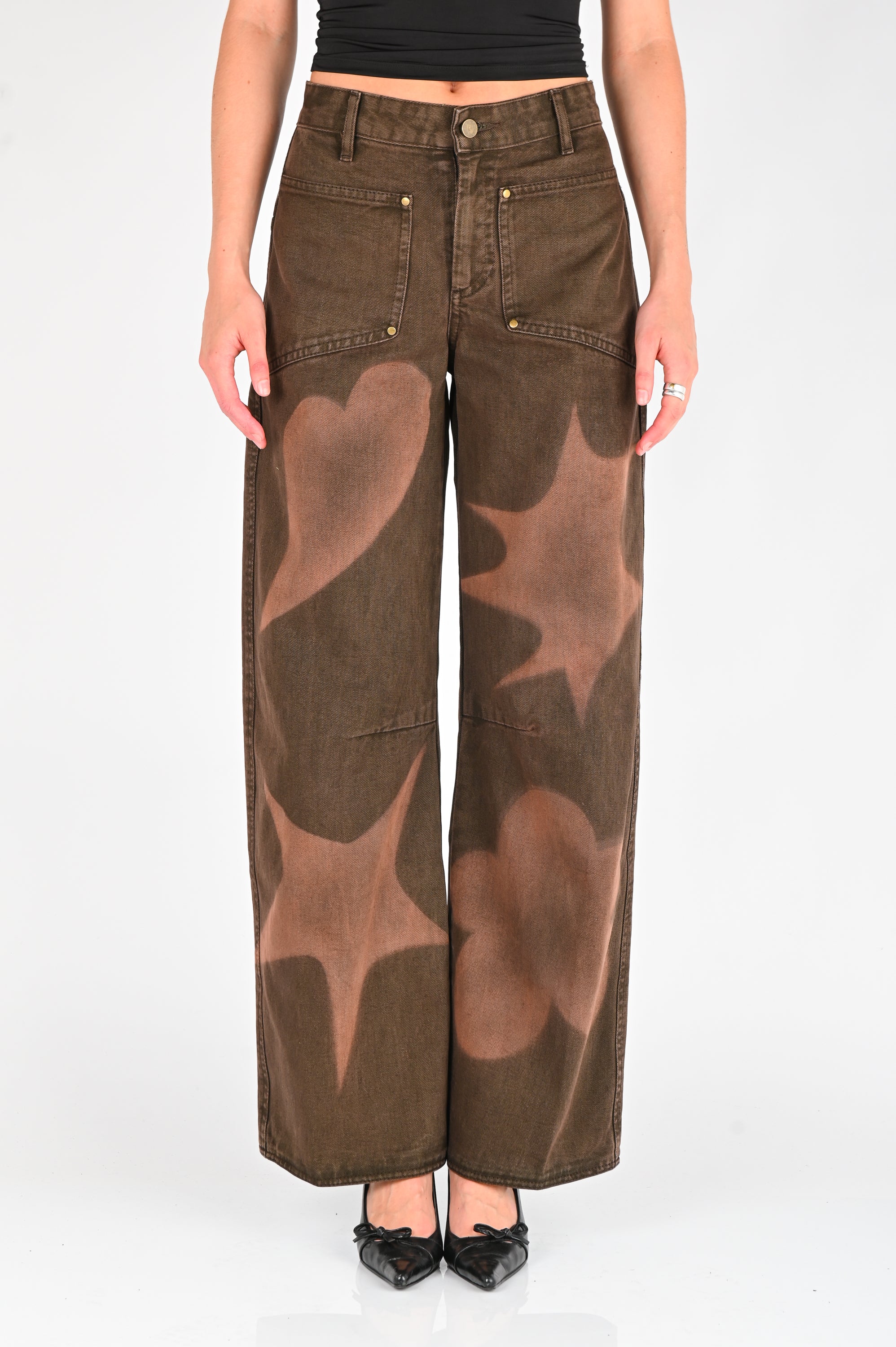 Arthur 'Stencil Barrel' Jean in Mud Stencil