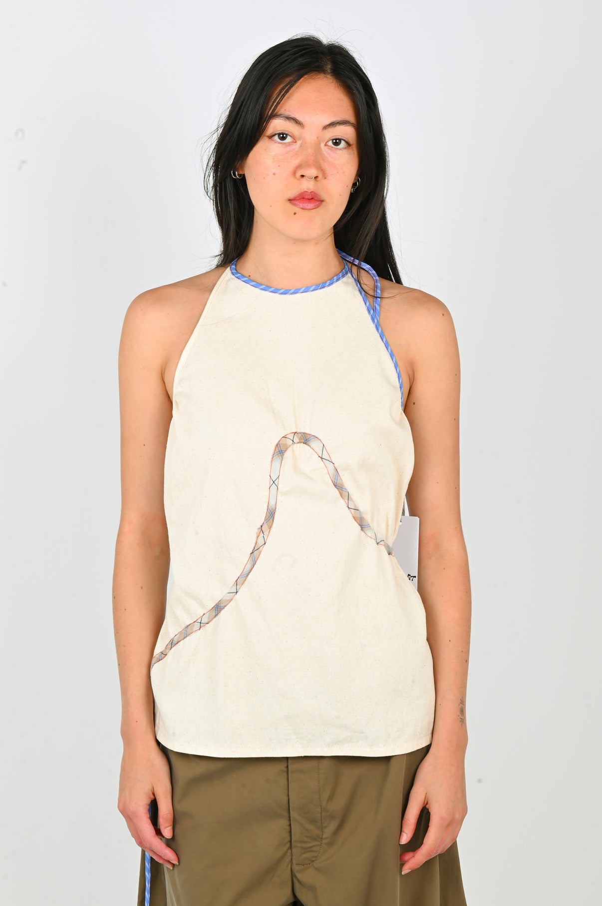KATALYST 'Apron' Top in Natural